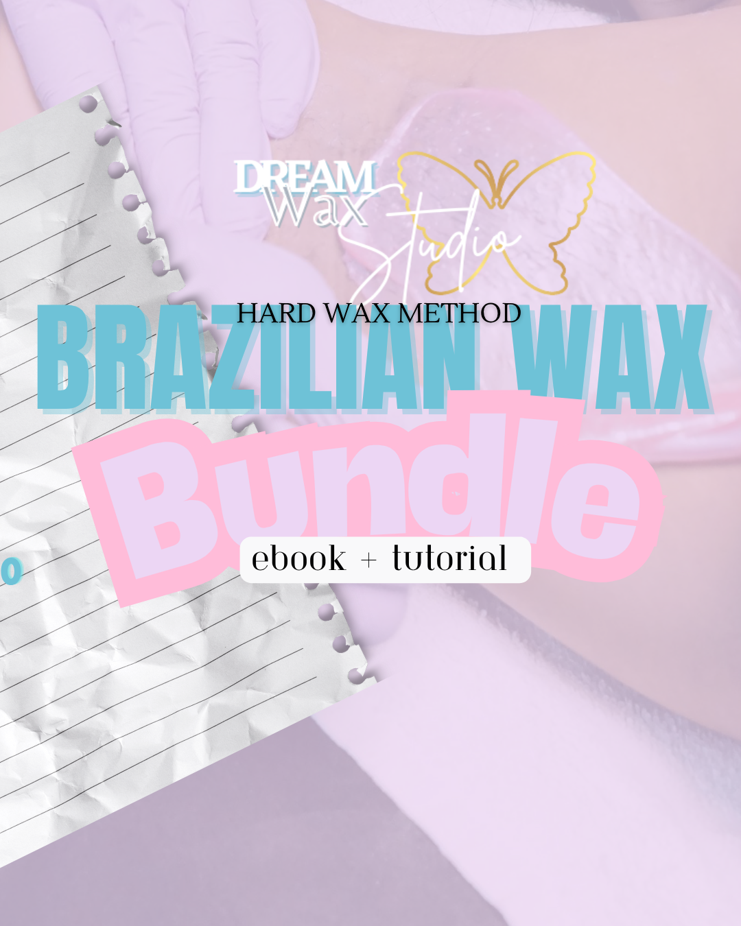 brazilian wax full process tutorial